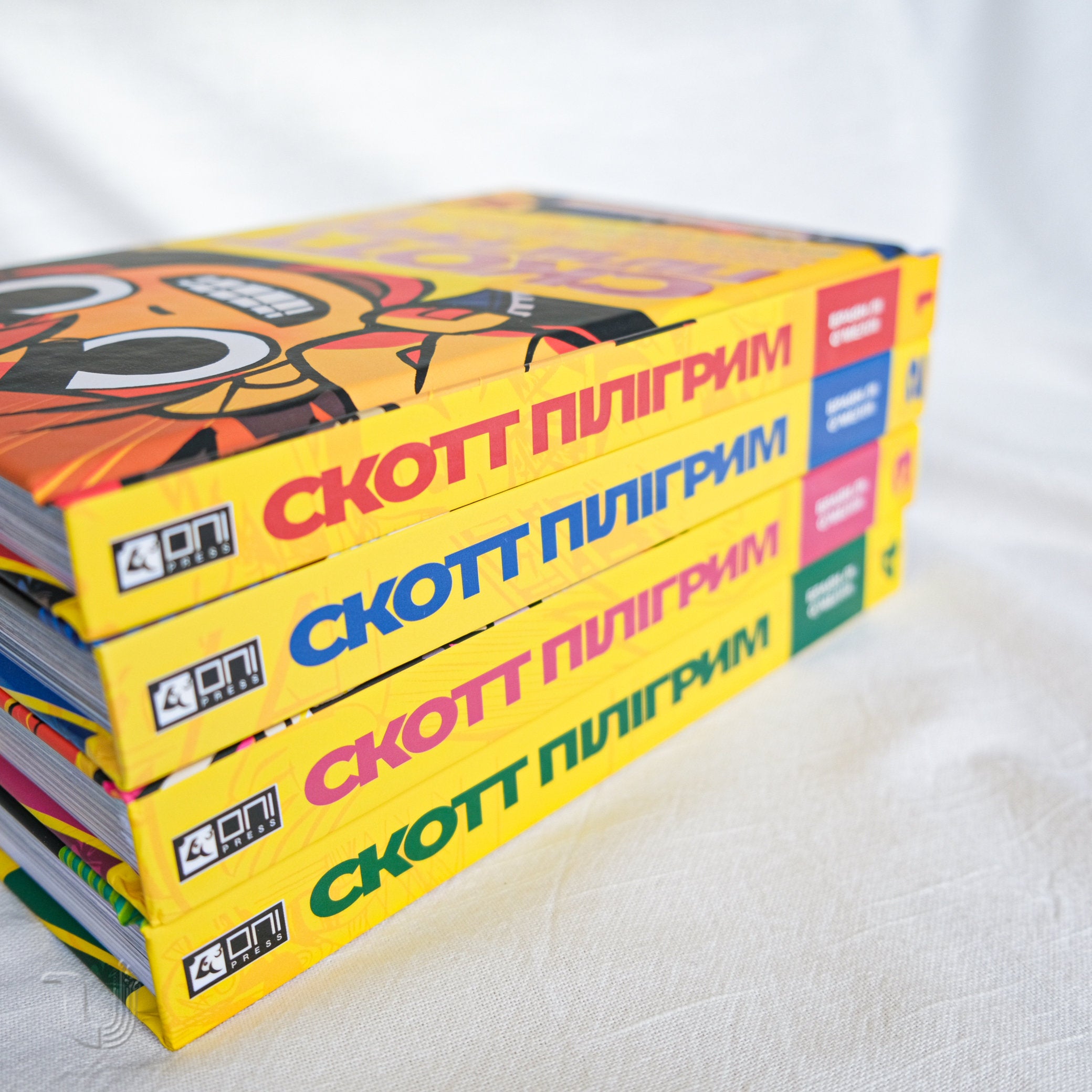 Scott Pilgrim X4 Ukrainian Pages scott-pilgrim-x4-ukrainian-pages